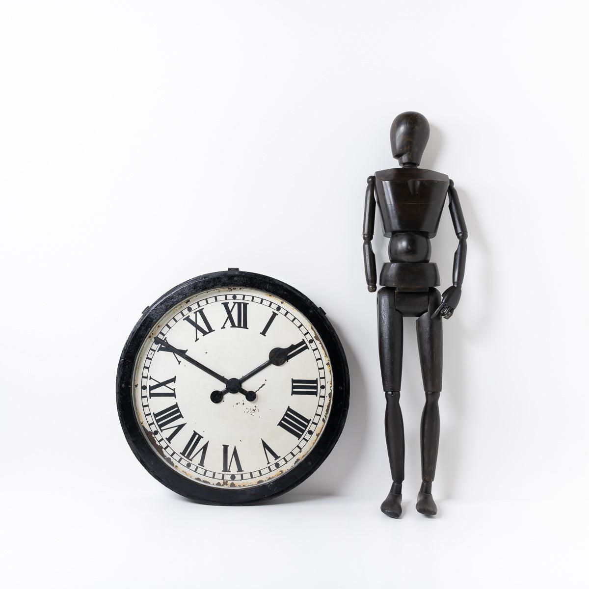 Rare Early 1900's Huge Electric Station Clock by Gents of Leicester ...