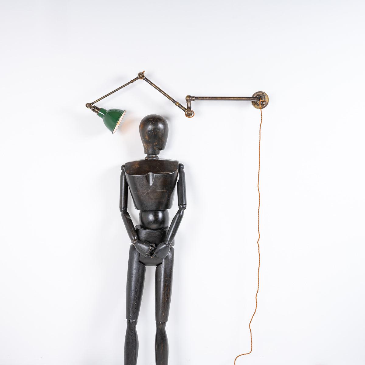 Rare Large Brass Dugdills Daisy Joint Lamp - Industrial Glow ...