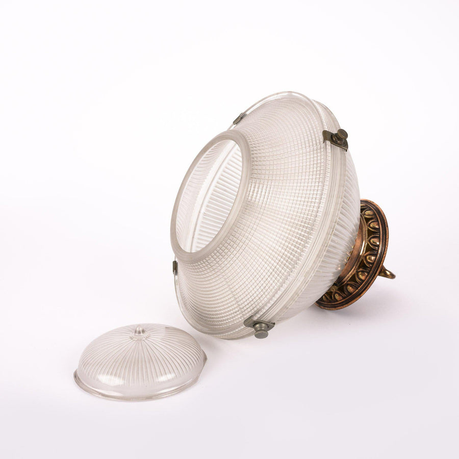 Vintage Holophane Three Part Pendant - Industrial Glow – Industrial ...